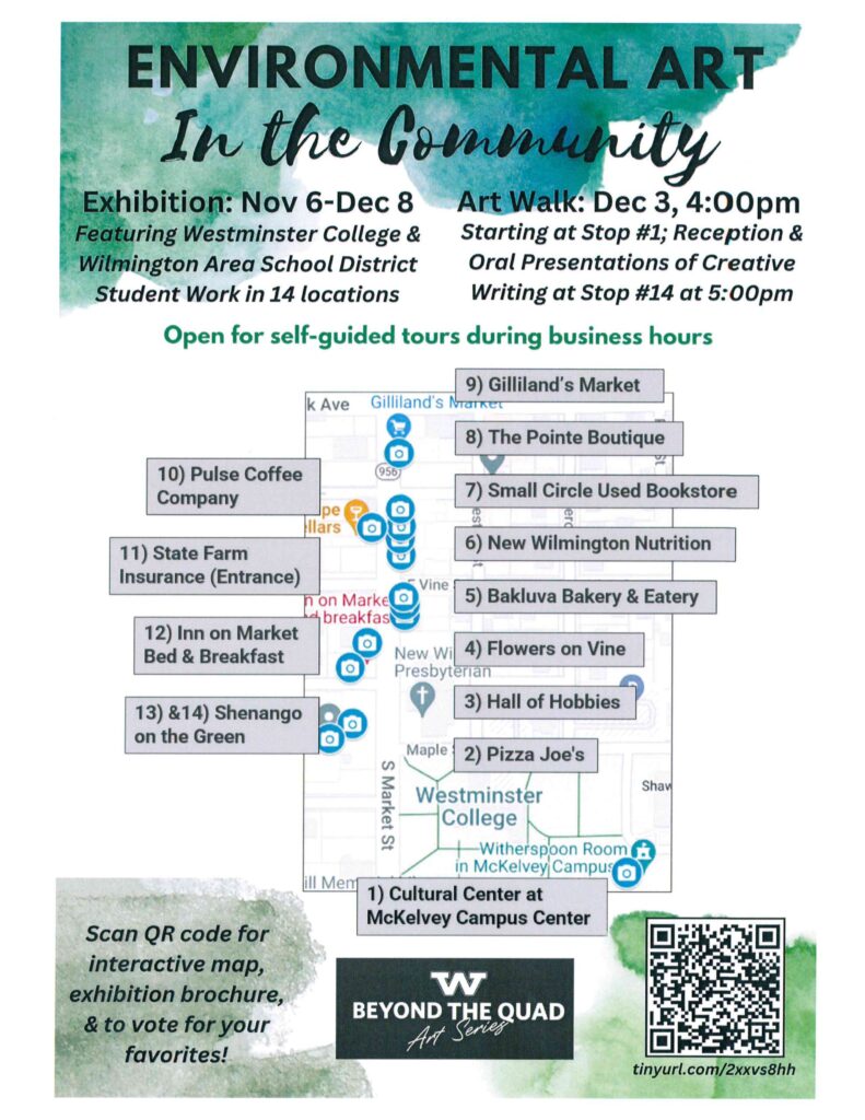 ENVIRONMENTAL ART IN THE COMMUNITY EXHIBITION & ART WALK - New ...